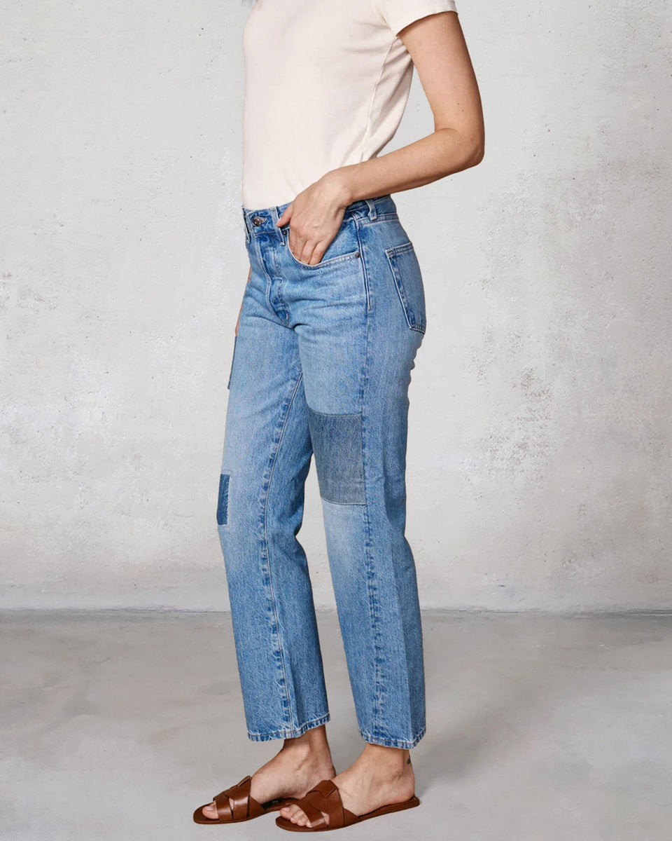 Kali Ankle Patchwork Windsor Jeans - Premium Womens Denim | EDWIN USA